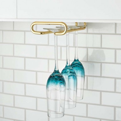 11" Stemware Rack (Brass), 3150-11BR (Rev A Shelf)