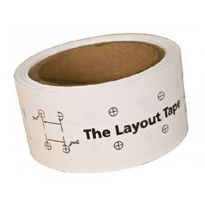 Layout Tape - 60' Roll, LAYOUTTAPE (Fast Cap)