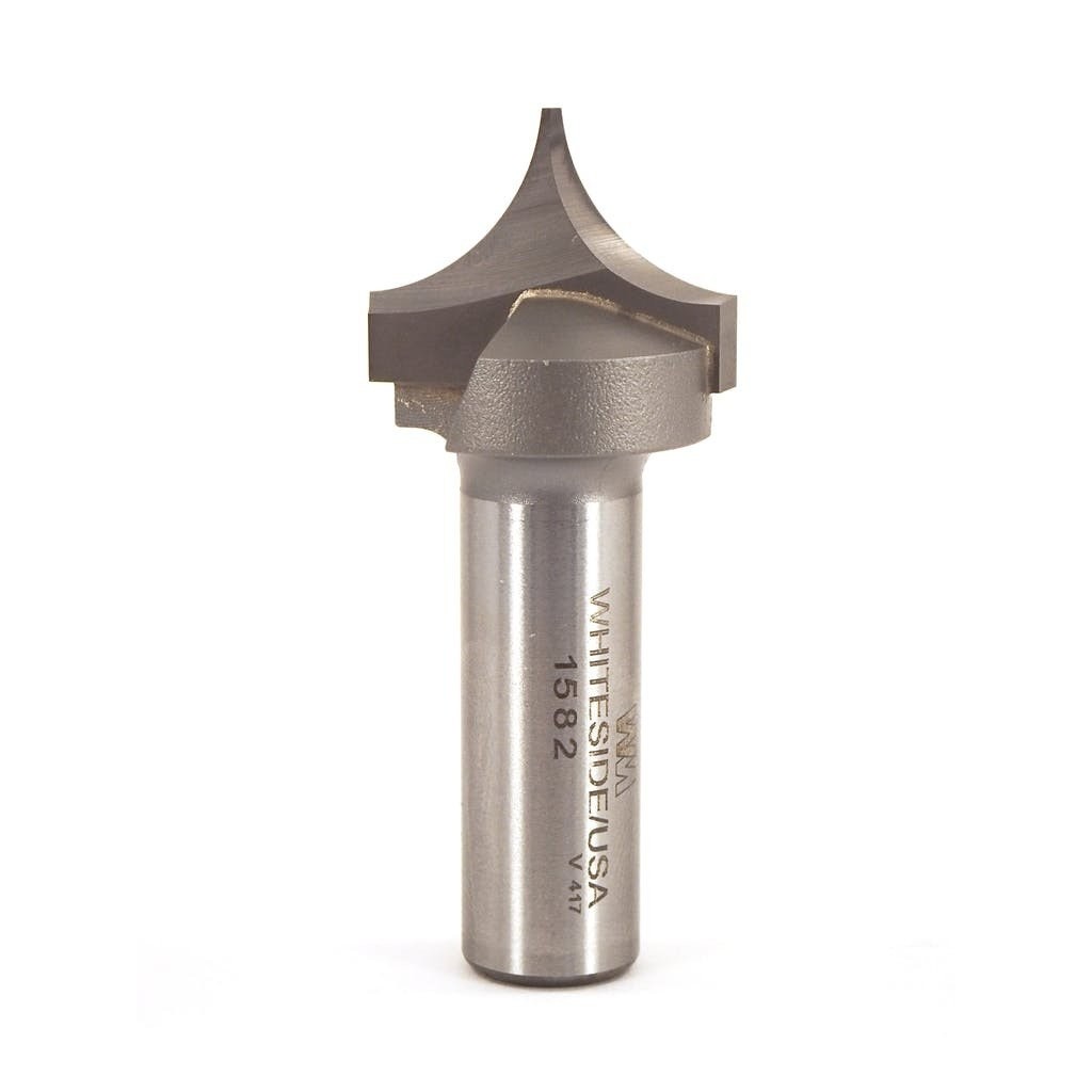 1/2" Point Cut Roundover (1/2" Shank), 1582 (Whiteside Machine)