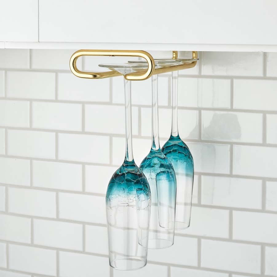 11 Stemware Rack Brass 3150 11BR Rev A Shelf 11-stemware-rack-brass-3150-11br-rev-a-shelf