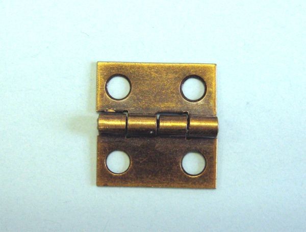 1" x 1 1/16" Butt Hinge (Antique Brass), H03-20000-051 (Terry Hinge)