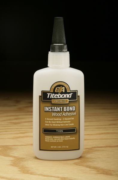 Titebond Instant Bond Adhesive (Thin) - 4 oz, 6202 (Franklin International)