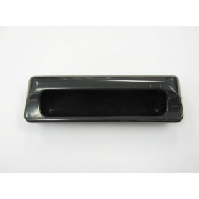 Plastic Recessed Pull (Black) - 4 3/8", 2867-014 (Hardware Concepts)