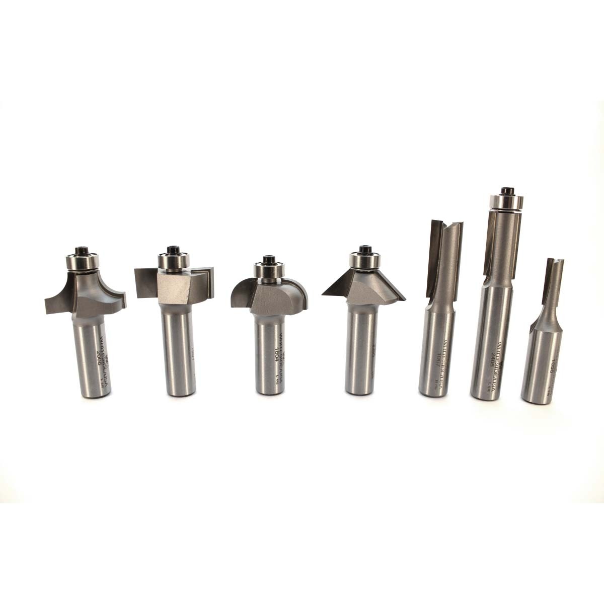 7 pc. Basic Router Bit Set (1/2" Shank), 401 (Whiteside Machine)